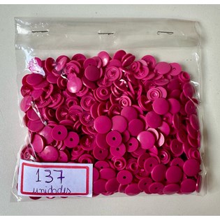 Botão Tic Tac 12 Pink - Novelo Marketplace Ltda