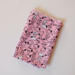 Tecido Snoopy Rosa - Novelo Marketplace Ltda